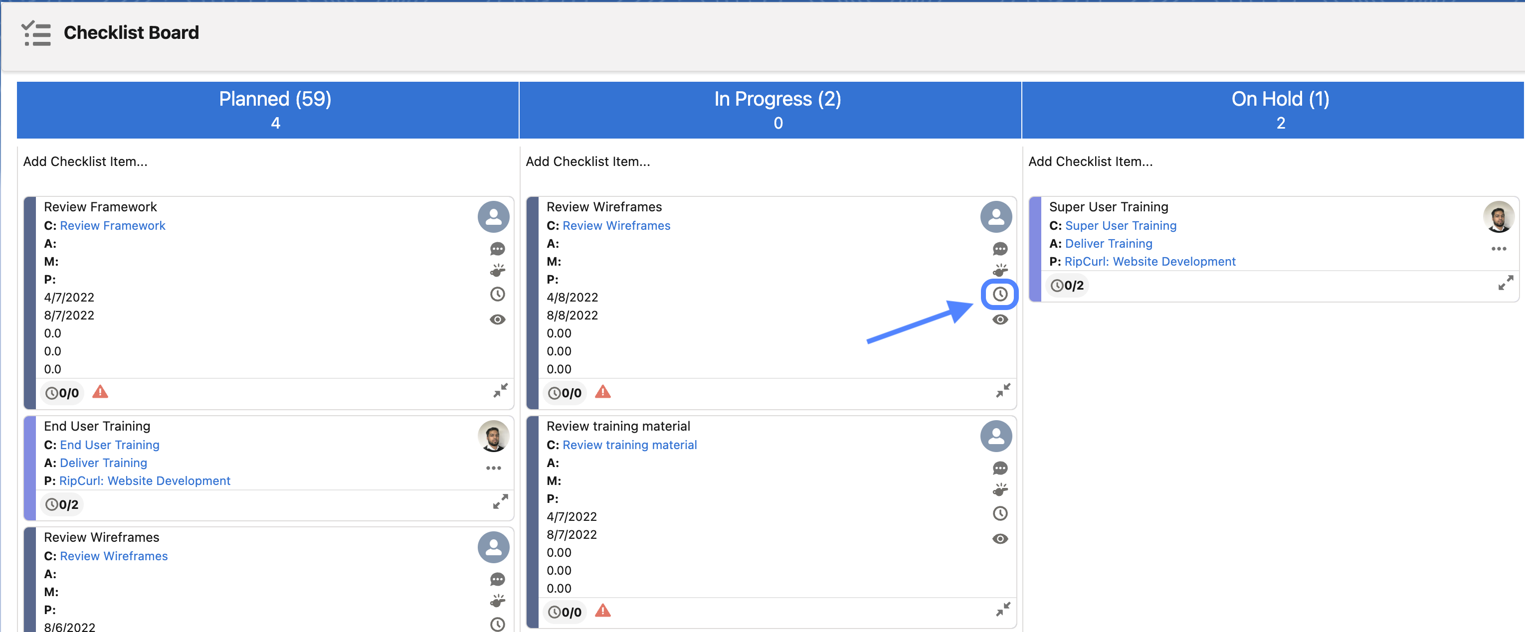 Start/Stop Time Tracking for Time Logs