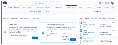 Set up Action Progress Tracking