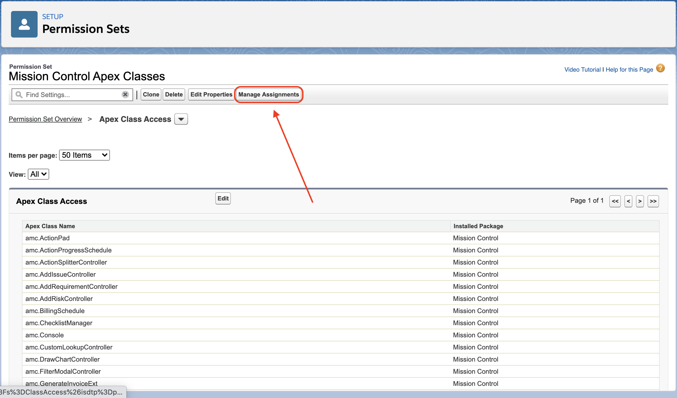 How to Add Apex Classes to a Permission Set