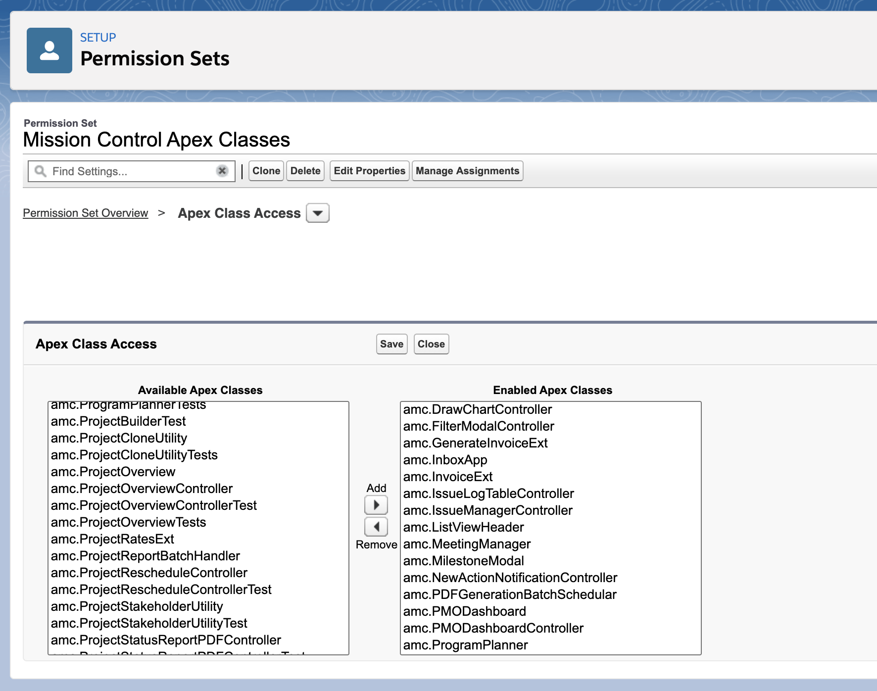 How to Add Apex Classes to a Permission Set