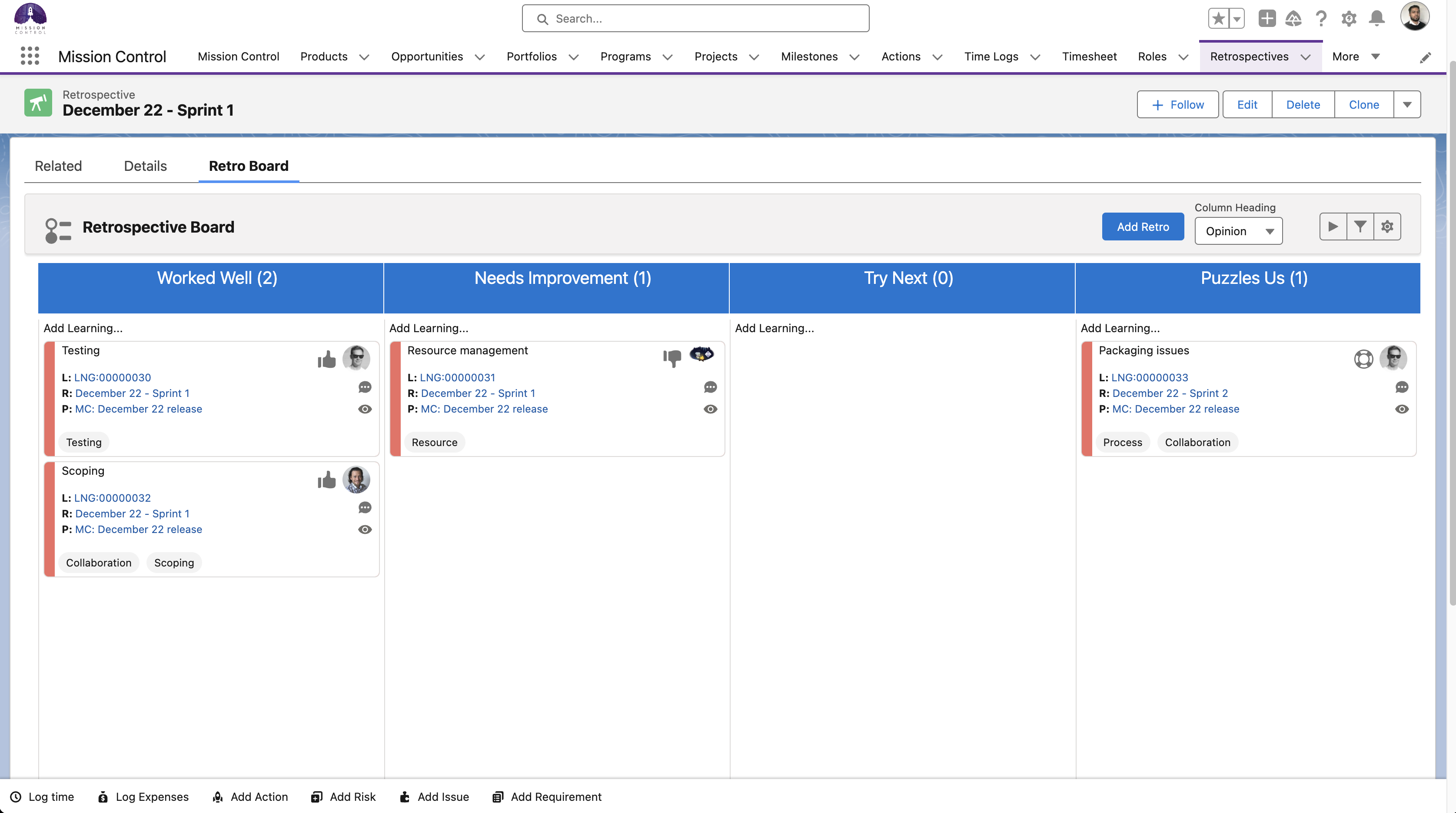 Supported Mission Control LWC components